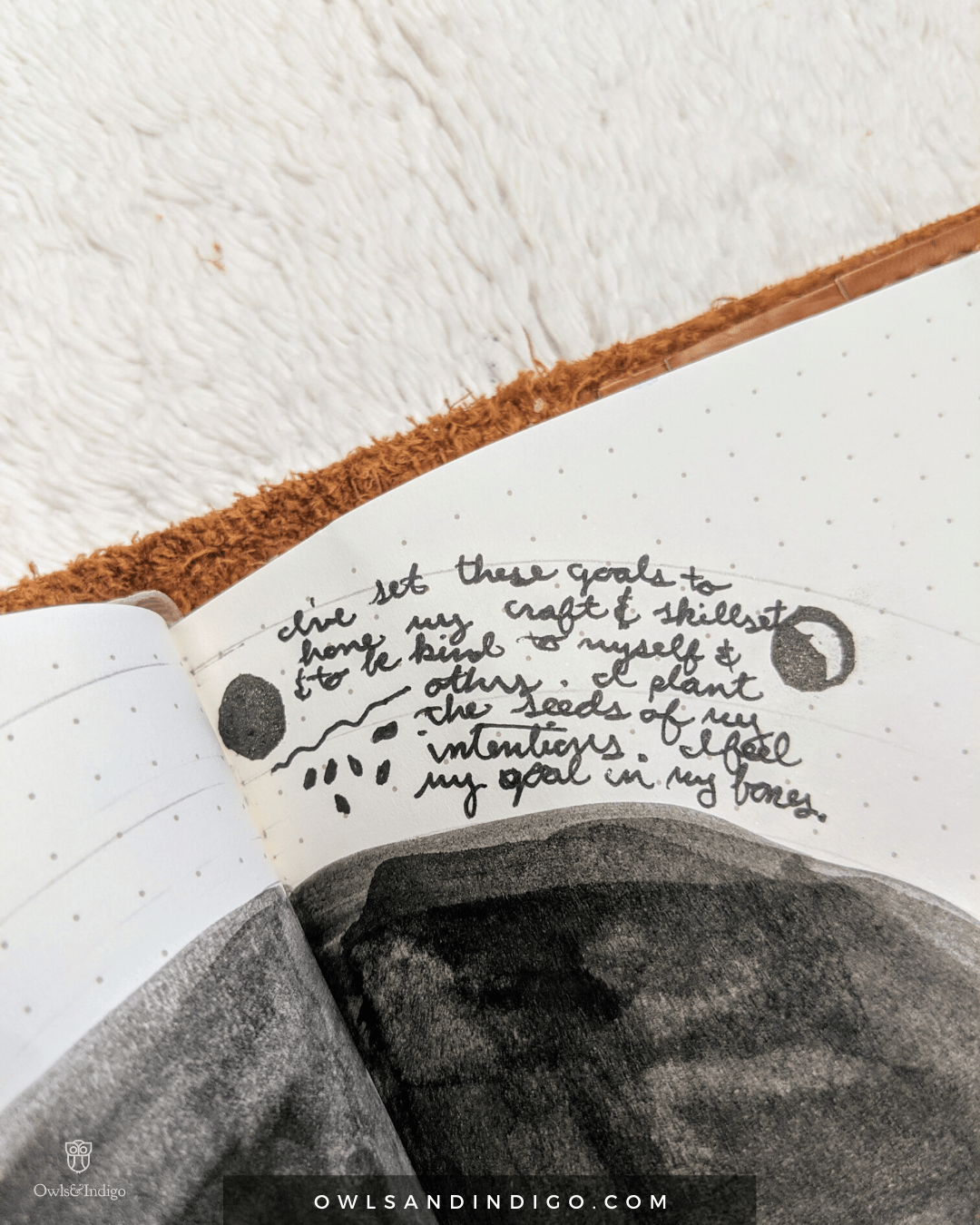 1st New Moon Monthly Goal Setting | Goal Setting via the Moon – Owls&Indigo